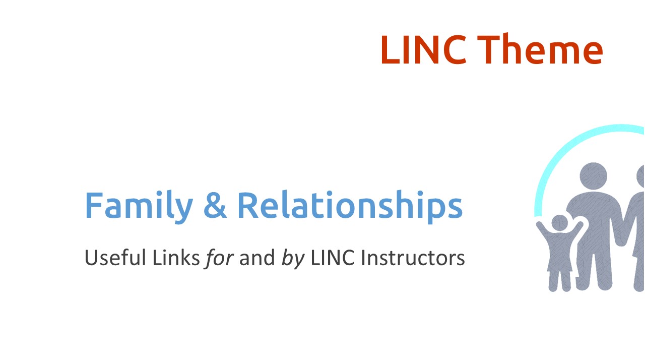 LINC Theme - Family & Relationships | CLB12